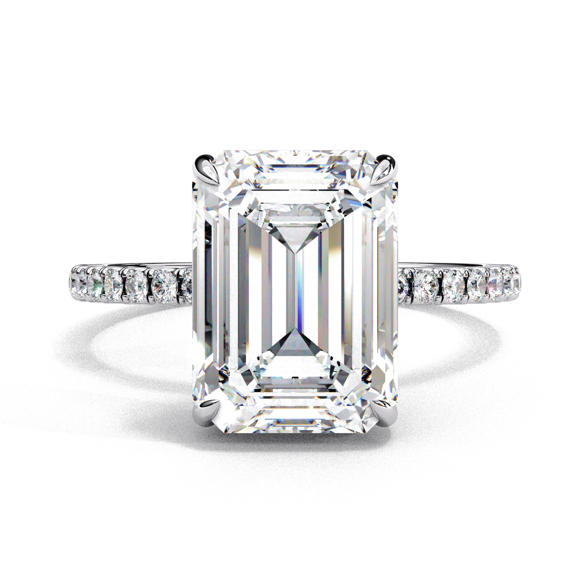 Emerald Cut Diamond Engagement Rings Australia | Carat House – Carat ...