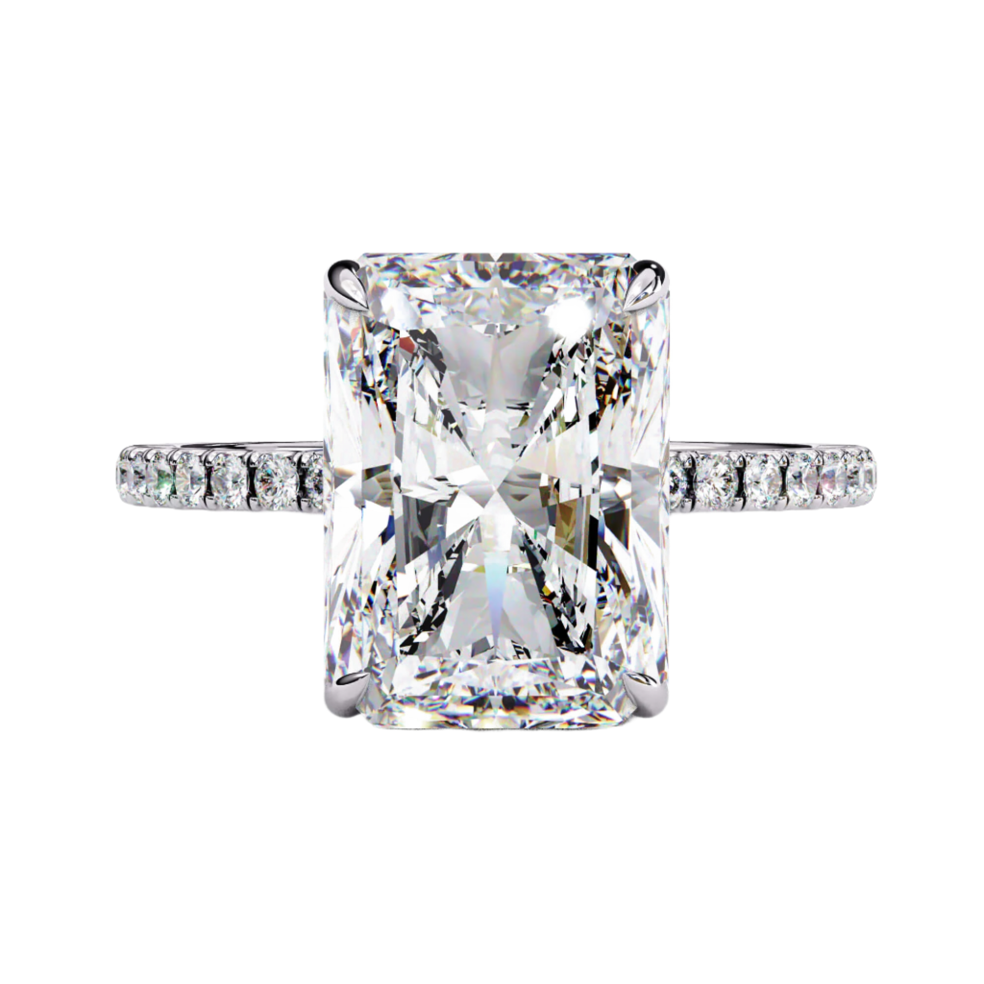 Radiant Cut Diamond Engagement Rings Australia | Carat House – Carat ...