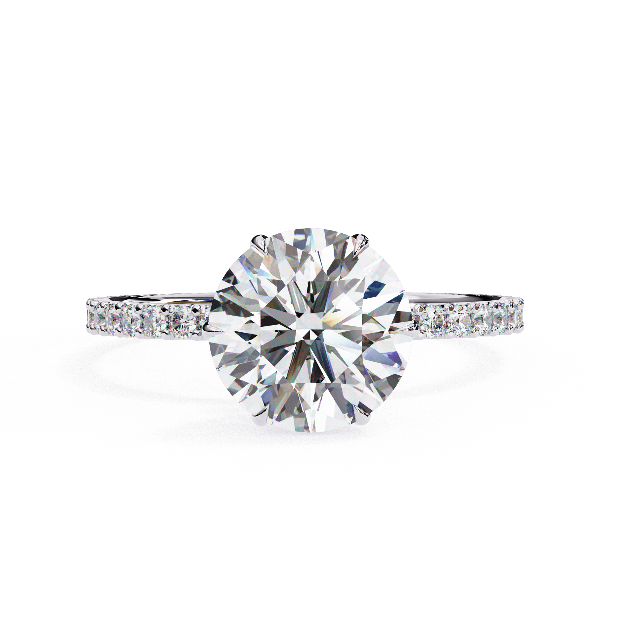 Round Cut Diamond Engagement Rings Australia | Carat House – Carat ...